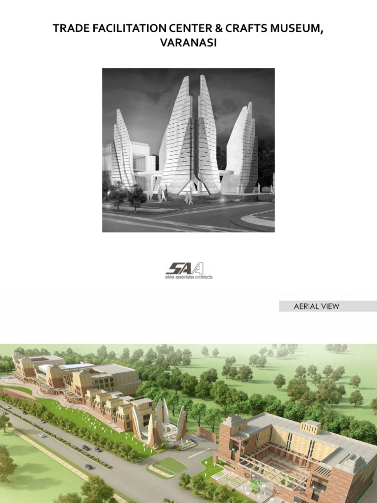 Varanasi Trade Facilitation Center Overview | PDF | Buildings And ...