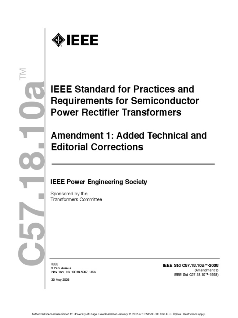 Ieee Standard For Practices and Requirements For Semiconductor P | PDF ...