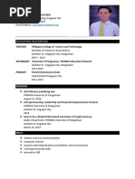 Sample Bionote of a Teacher | PDF | Educational Stages | Teachers