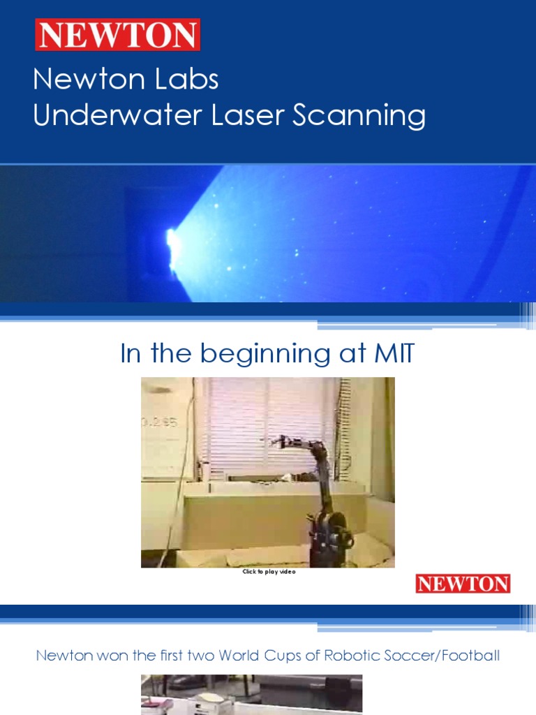 Underwater Laser Scanning Technology | PDF | Image Scanner | 3 D Modeling