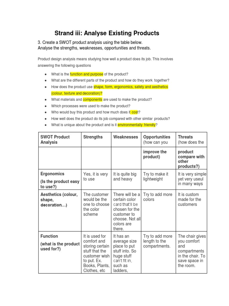 Design Stuff | PDF | Recycling | Swot Analysis