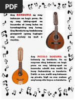 Mga Katutubong Instrumento | PDF