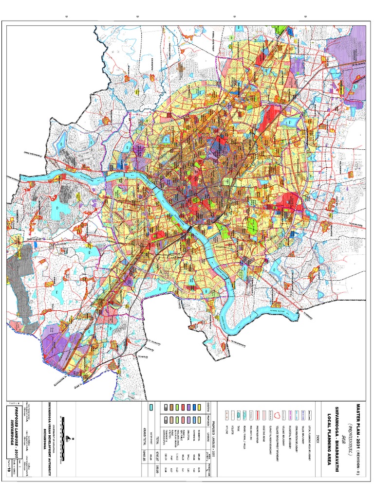 Shimoga Master Plan PDF | PDF