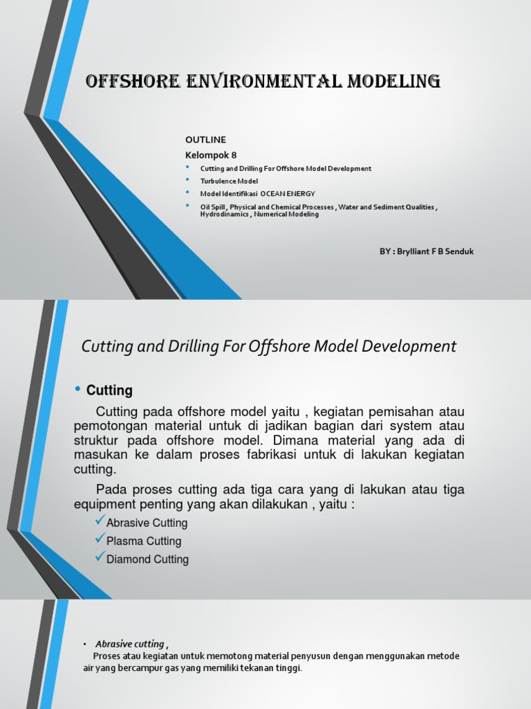 Offshore Environmental Modeling | PDF | Teknologi & Rekayasa