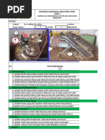 Form Check List Inspeksi Mesin Gerinda | PDF