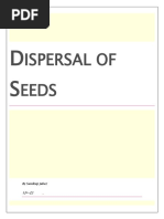 Dispersal of Seed by Various Agencies: Biology Investigatory Project ...