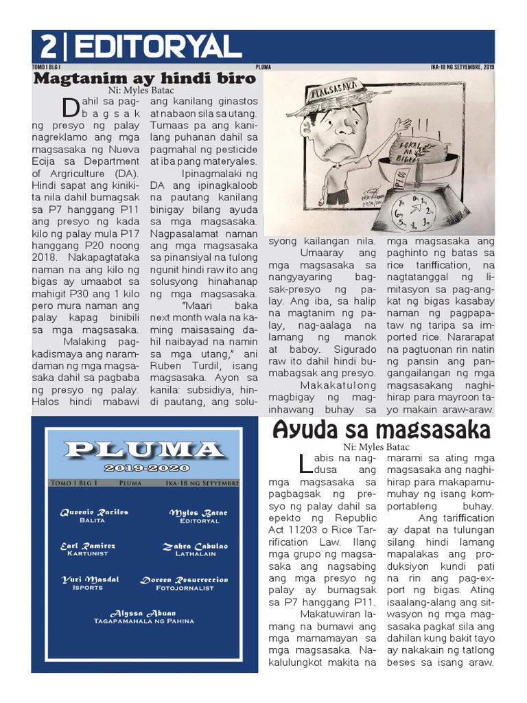 Editoryal Page | PDF