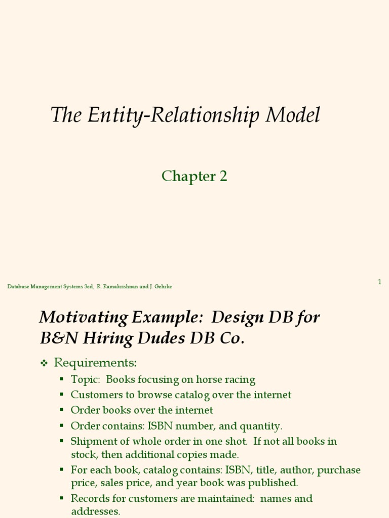 ER Model | Download Free PDF | Conceptual Model | Database Design
