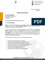 WIPRO Relieving Letter | PDF | Business | Technology & Engineering