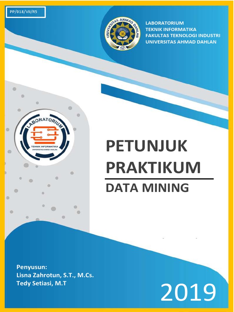 Petunjuk Praktikum Data Mining 2019 | PDF