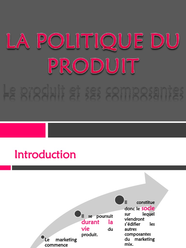 La Politique de Produit-Marketing | PDF | Information nutritionnelle ...