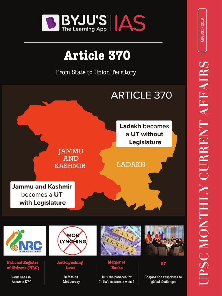 Article 370 | PDF | Social Institutions | Social Science