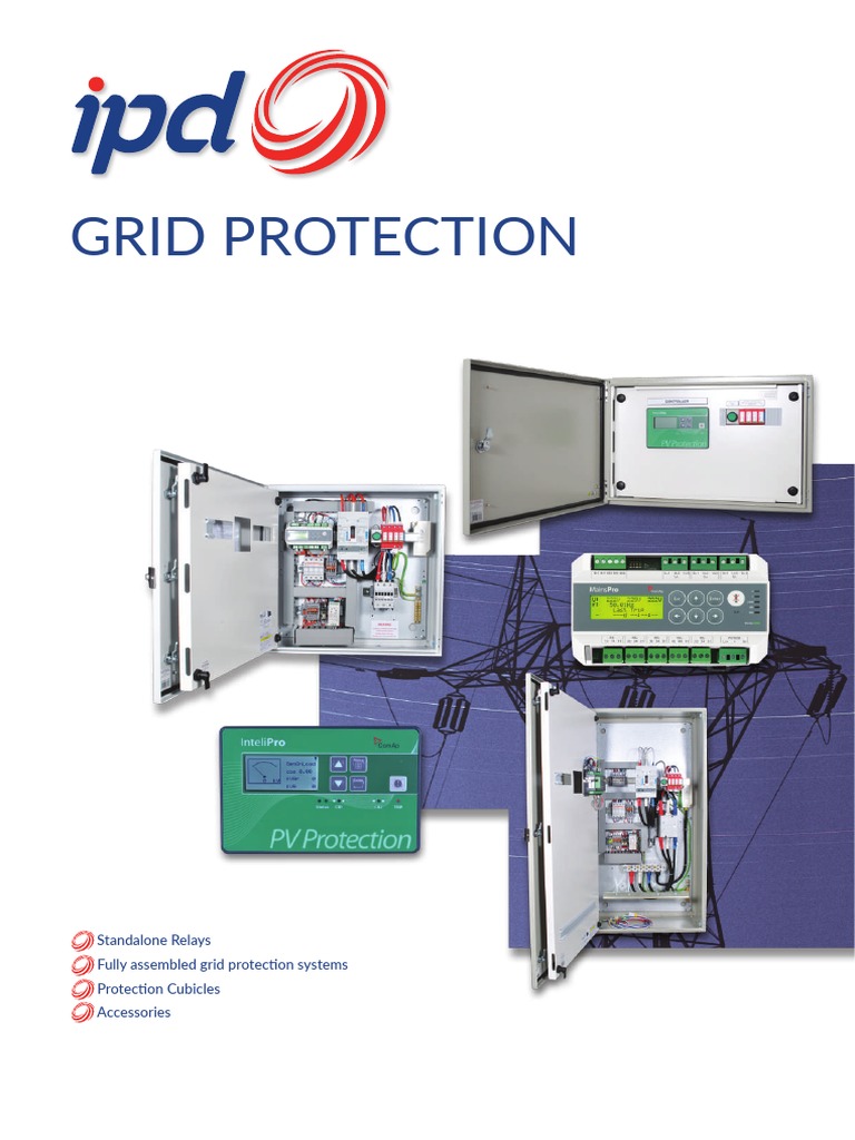 Grid Protection Brochure 2017 | PDF | Electrical Grid | Photovoltaic System