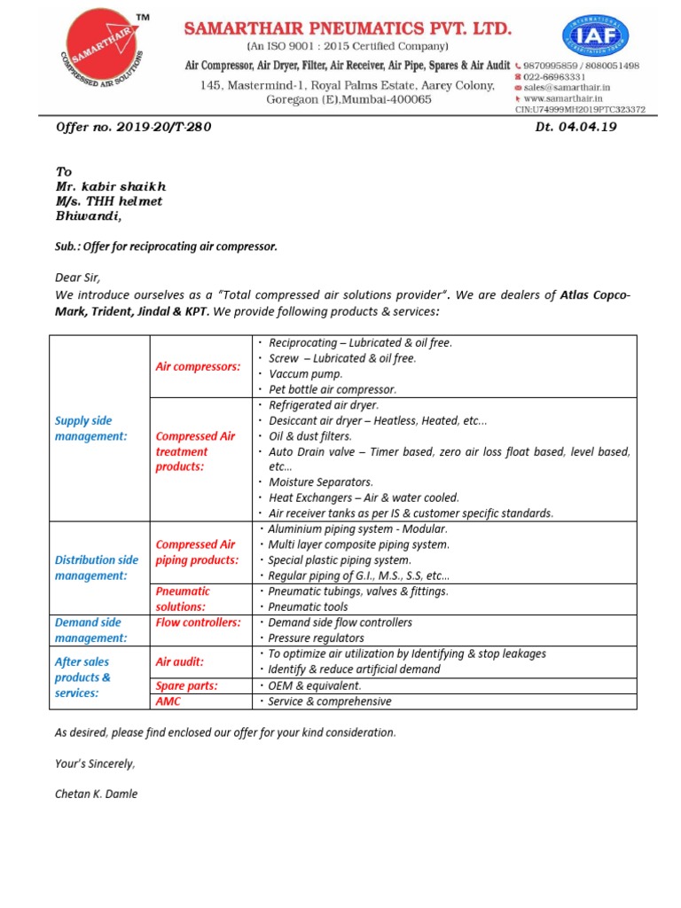 Air Compressor 10 HP R | PDF | Gas Technologies | Mechanical Engineering