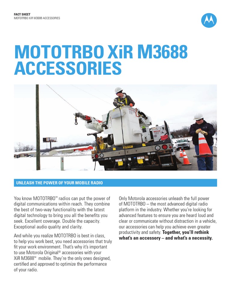 Xir m3688 VHF | PDF | Ultra High Frequency | Radio