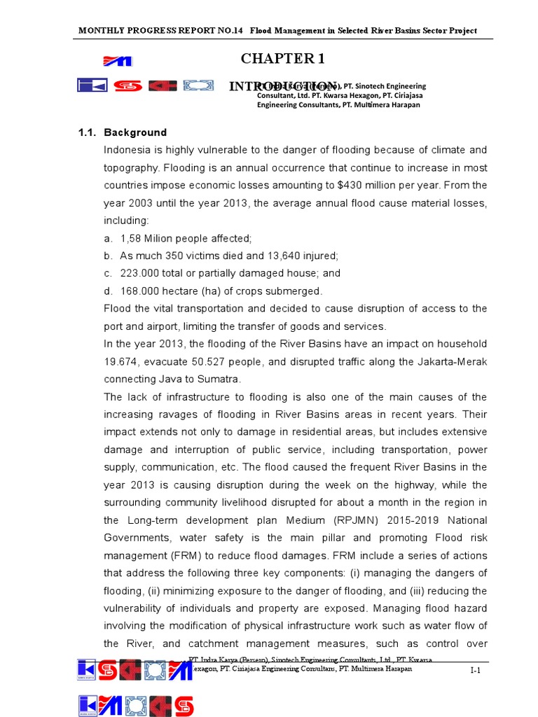 Chapter 1 - English - Introduction | PDF | Flood Control | Flood