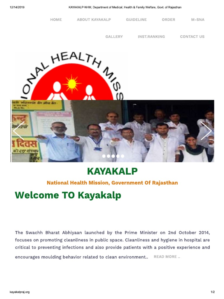 Kayakalp Rajasthan | PDF