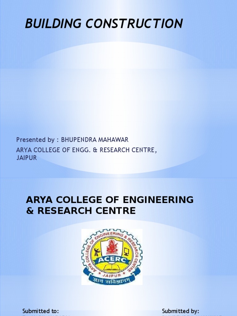 PWD Training Report Civil | PDF | Concrete | Masonry