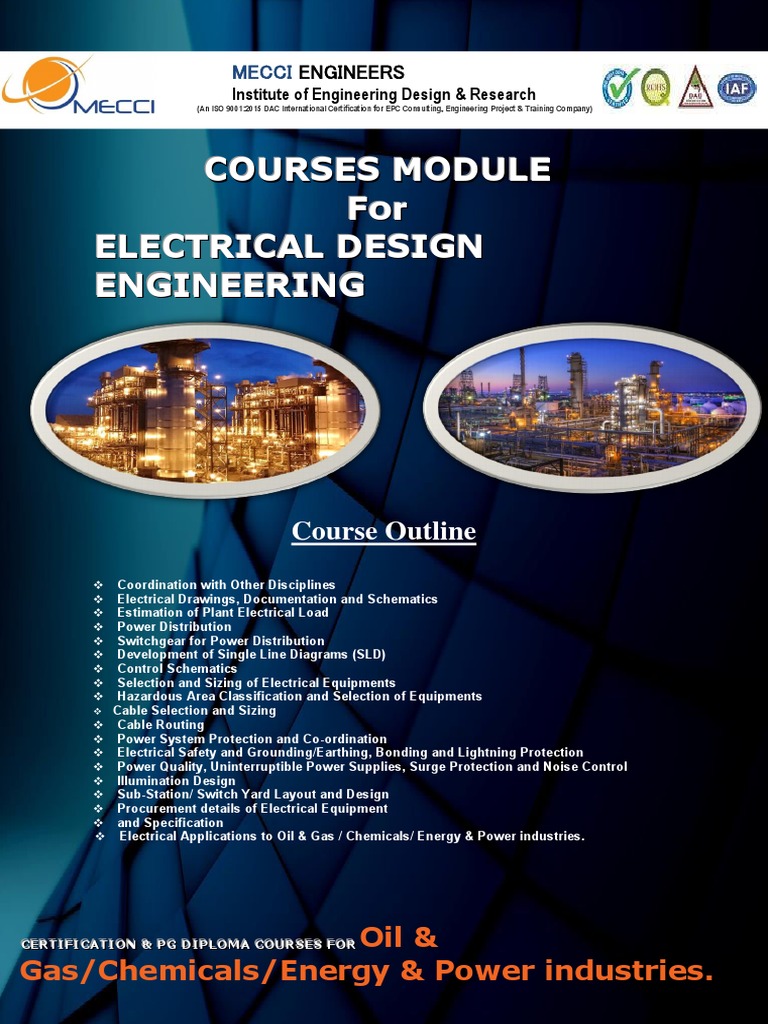Electrical Design and Detailed Engineering PDF | PDF | Electrical ...