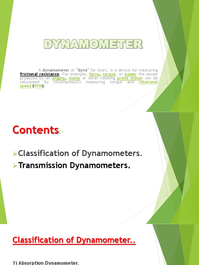 DYNAMOMETER | PDF | Torque | Belt (Mechanical)