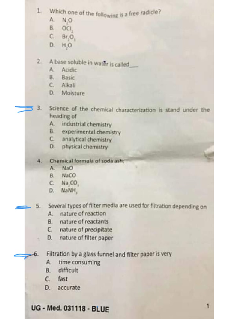 HEC 2018 Past Paper With Answer Key-1 PDF | PDF