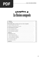 Chapitre 4 Flexion Composé | PDF | Flexion (matériau) | Résistance des ...
