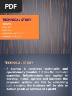 Technical Feasibility Study Format | PDF | Feasibility Study | Economies