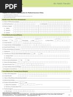 New India Claim Form | PDF | Driver's License | Insurance Policy