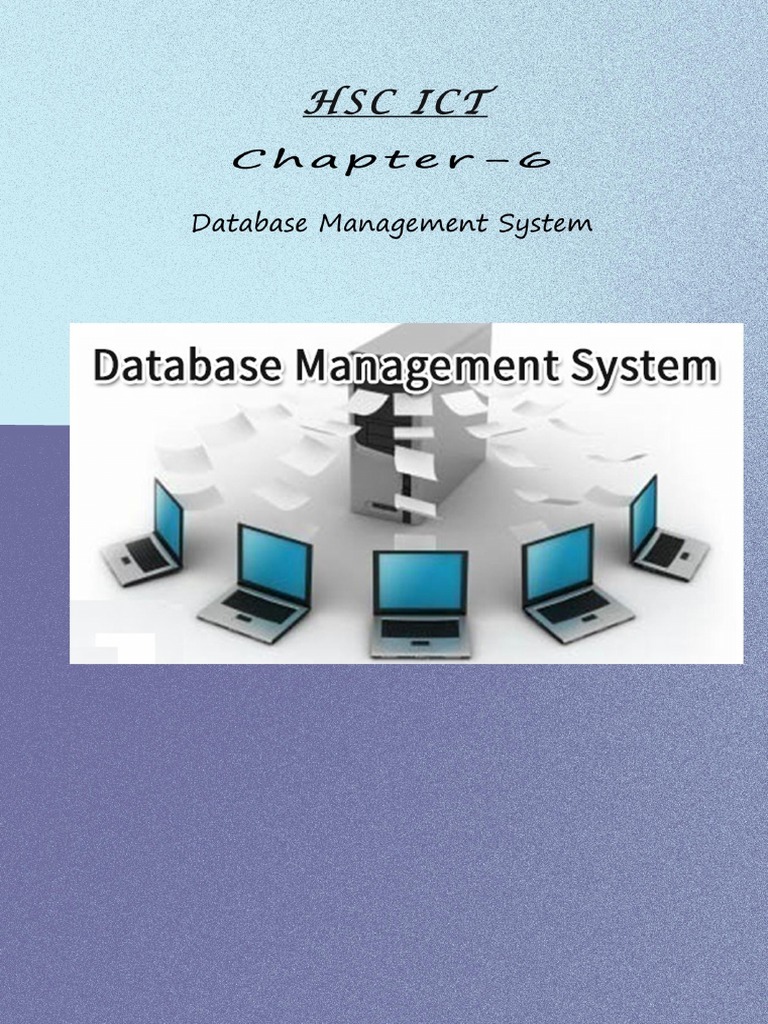 HSC ICT Sheet Chapter 06 | PDF | Information Science | Databases