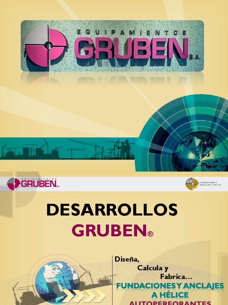 Equipamientos Gruben | PDF | Hormigón | Naturaleza