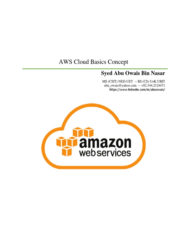 AWS Cloud Basics Concept | PDF | Amazon Web Services | Cloud Computing AWS Cloud Basics Concept | PDF | Amazon Web Services | Cloud Computing