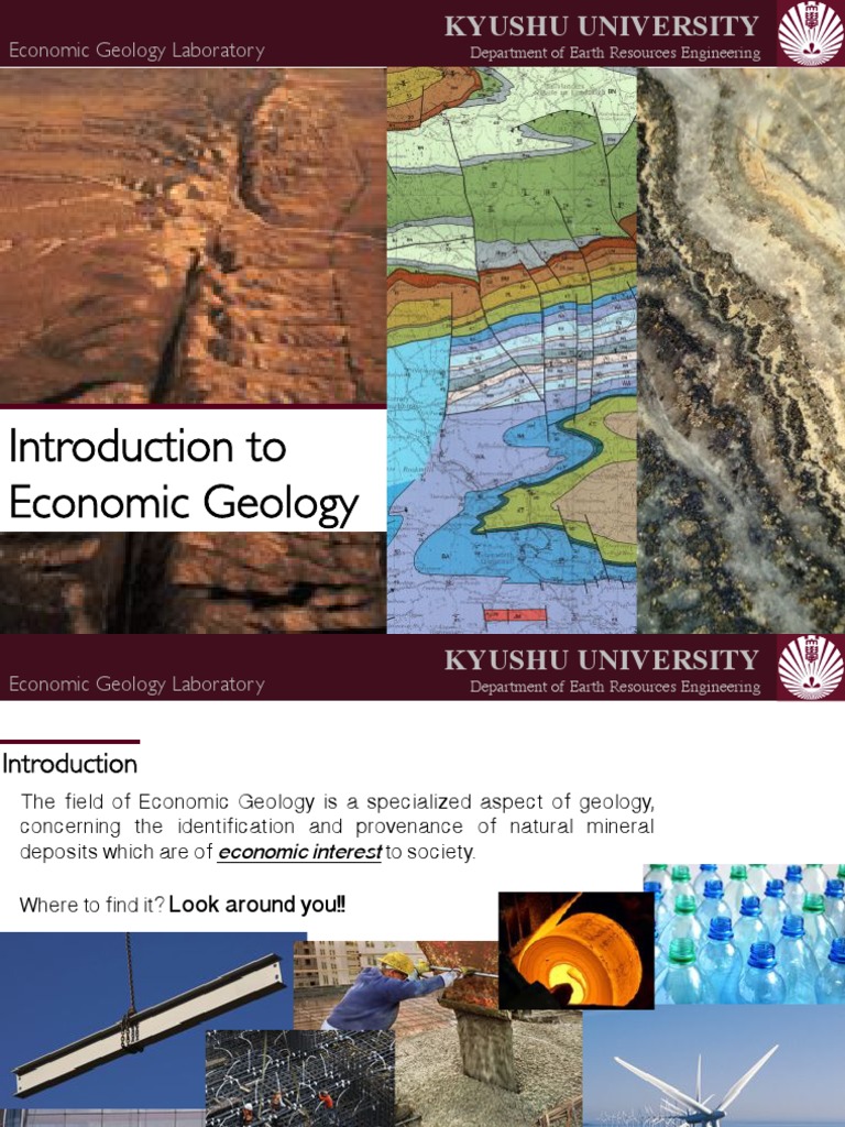 Economic Geology | Download Free PDF | Geology | Economic Geology