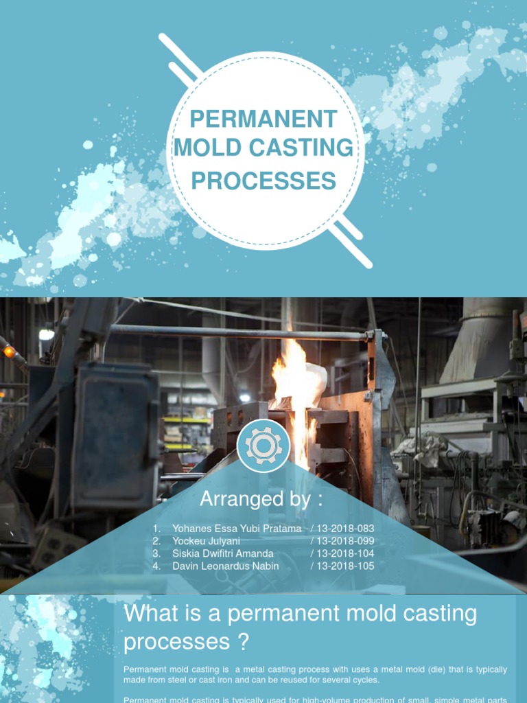 Permanent Mold Casting Processes Explained | PDF | Casting ...