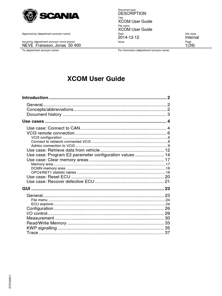 XCOM User Guide PDF | PDF | Button (Computing) | Menu (Computing)