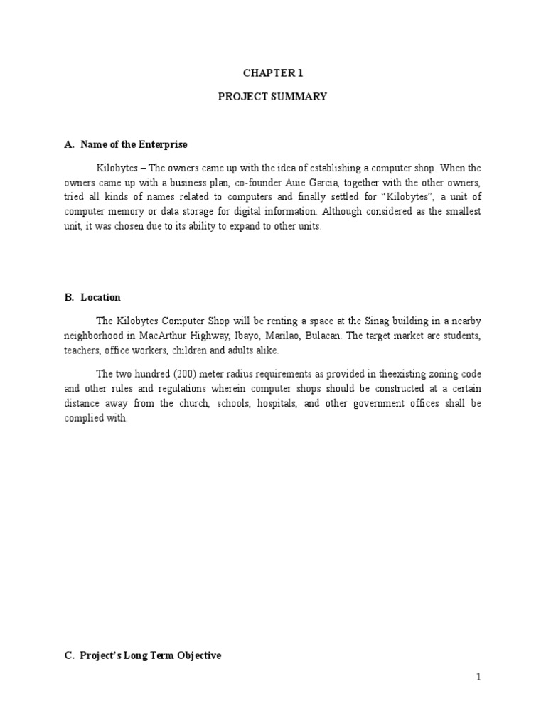 Computer Shop Feasibility Study | PDF | Internet | Computing