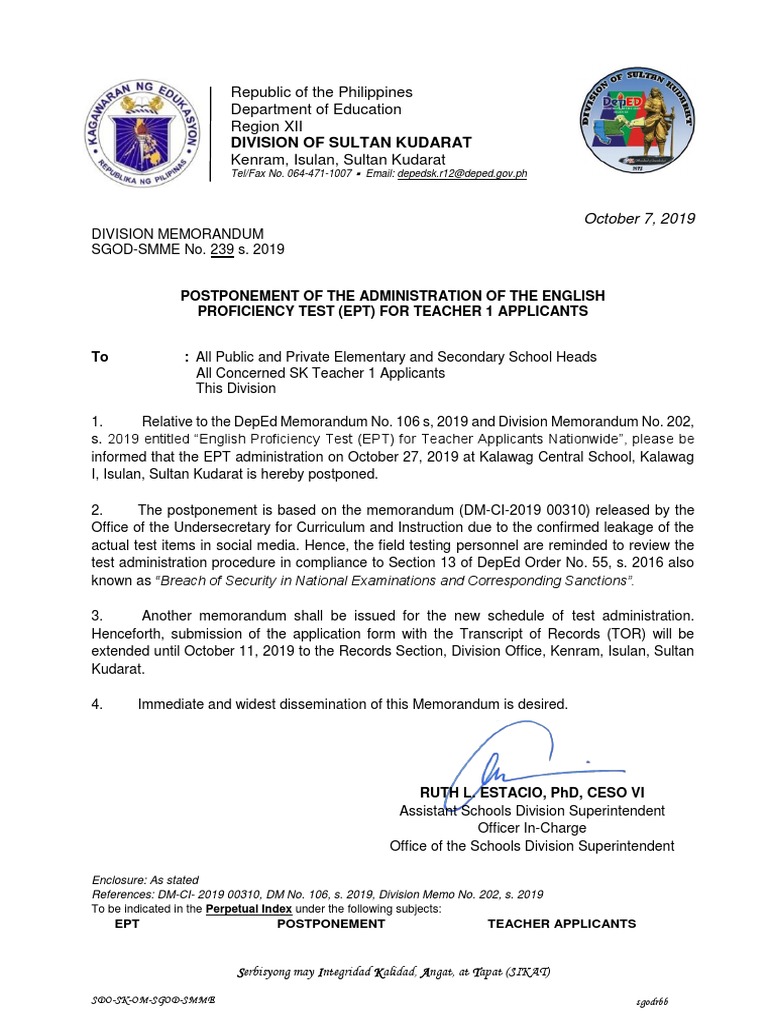 Script | PDF | Test (Assessment) | Educational Assessment And Evaluation