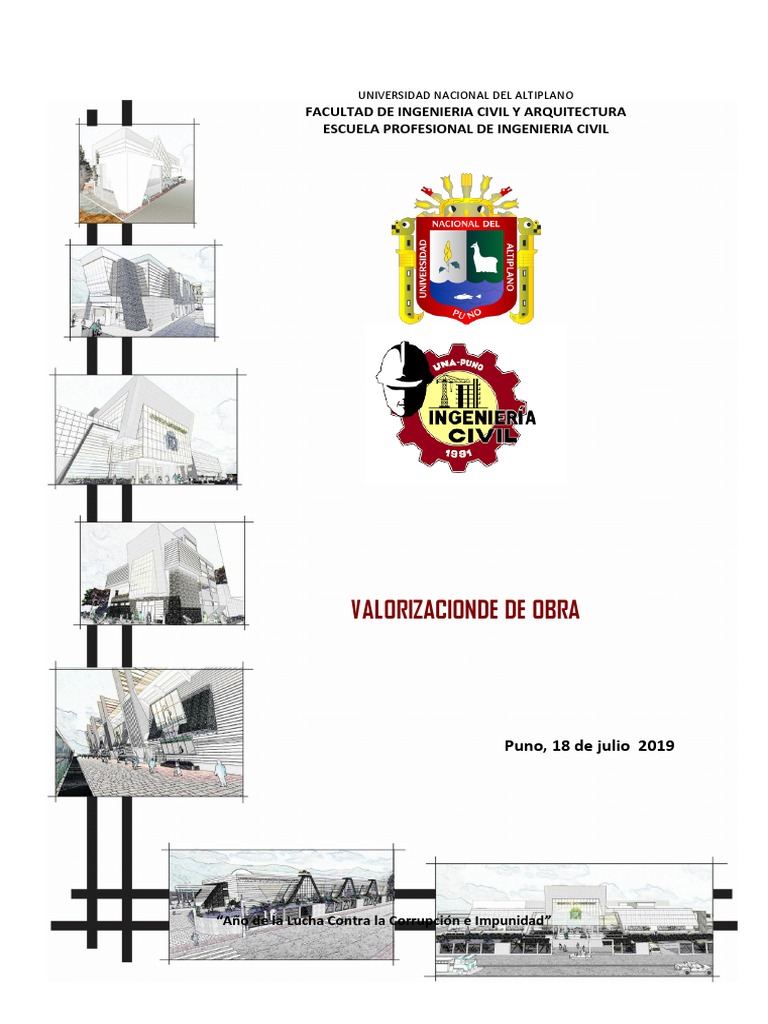 CARATULA Programacion de Obras | PDF