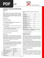 Prominent Insulation Brochure & TDS Sheet | PDF