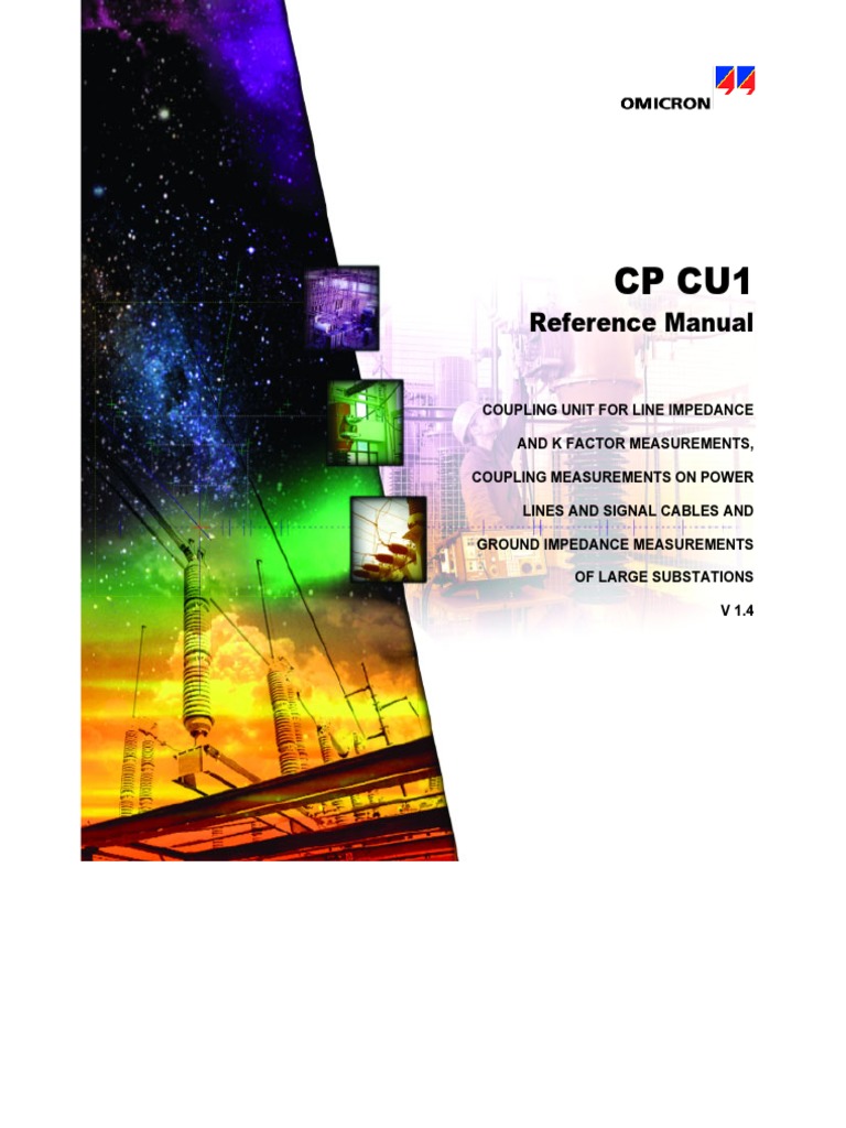 CP CU1 Reference Manual PDF | PDF | Alternating Current | High Voltage
