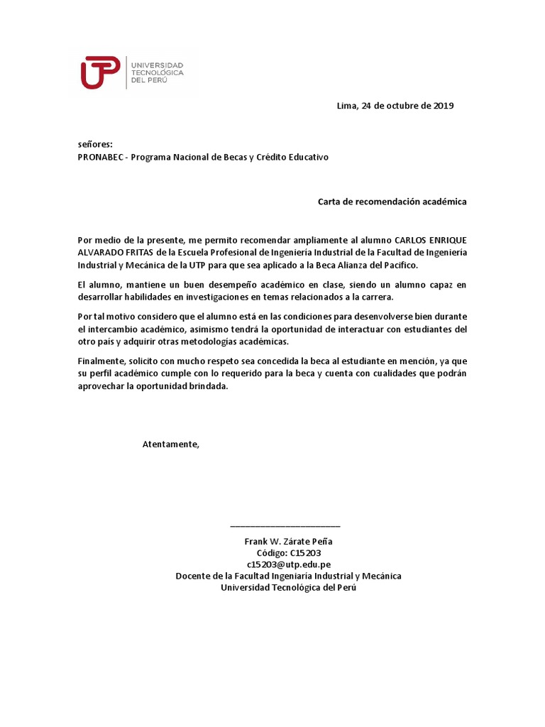 Carta Reco | PDF