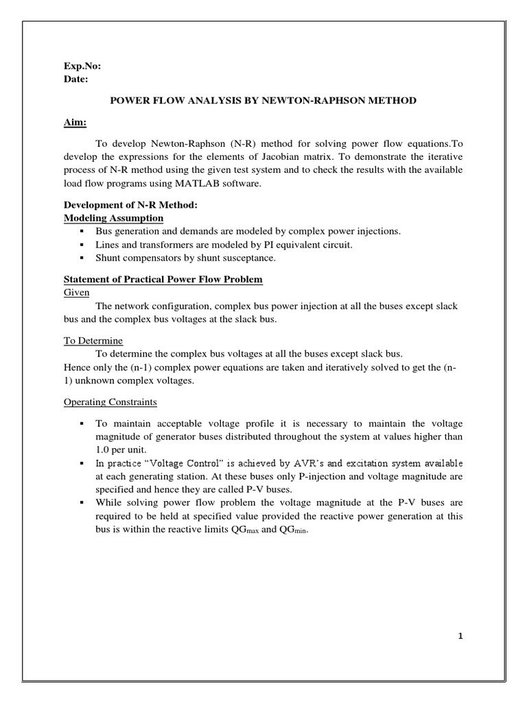 PSS Lab | PDF | Power Inverter | Mathematical Optimization