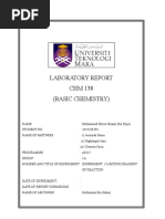 Chemistry SK015 Pre-Lab EXP 1 | PDF | Chemical Compounds | Molecules