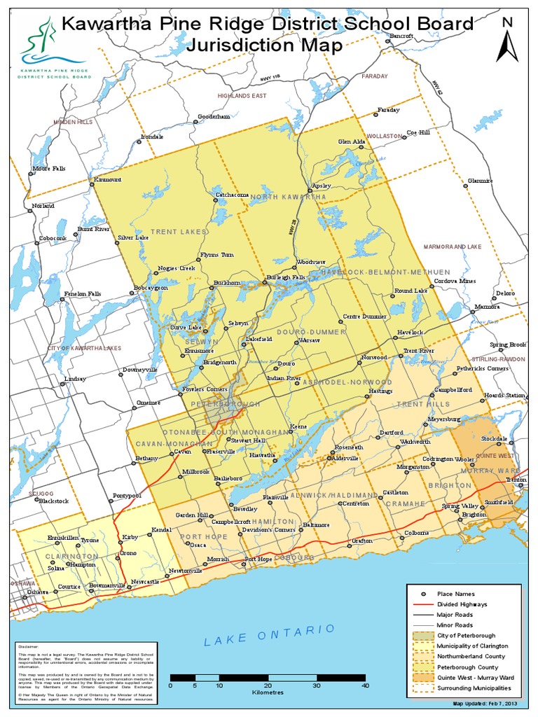 Kawartha Pineridge Map | PDF