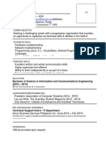 Philippine Resume Format Guide | PDF | File Format | Résumé