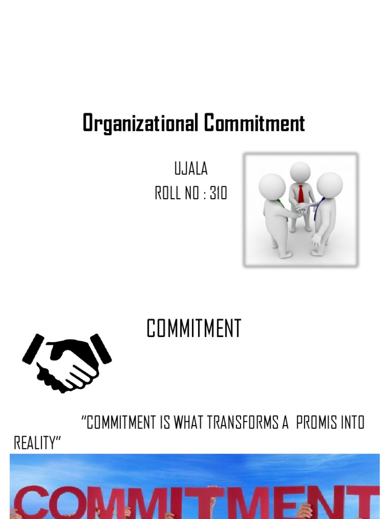 Organizational Commitment | PDF