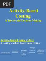 Activity Based Costing Example | PDF | Accountability | Business Economics