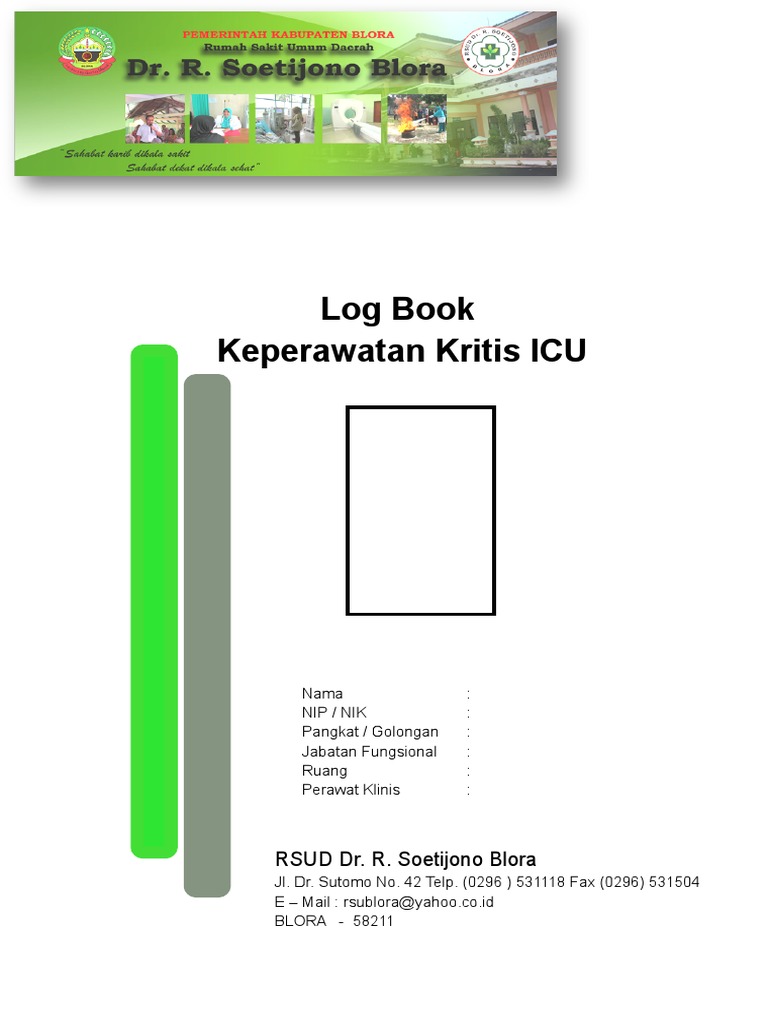 Log Book Icu - Picu-Ncu | PDF