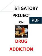 Drug Abuse: Class 12 Investigatory Project | PDF | Substance Dependence ...