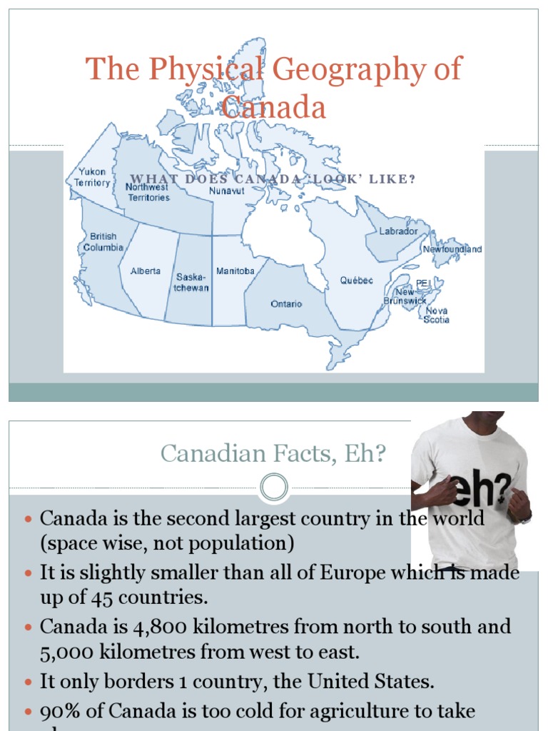 The Physical Geography of Canada | PDF | Canadian Prairies | Earth Sciences