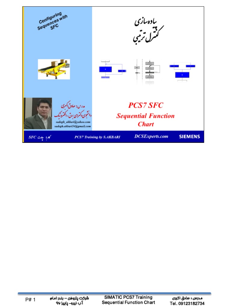 Working With SFC Charts PDF | PDF | Sequence | Control System